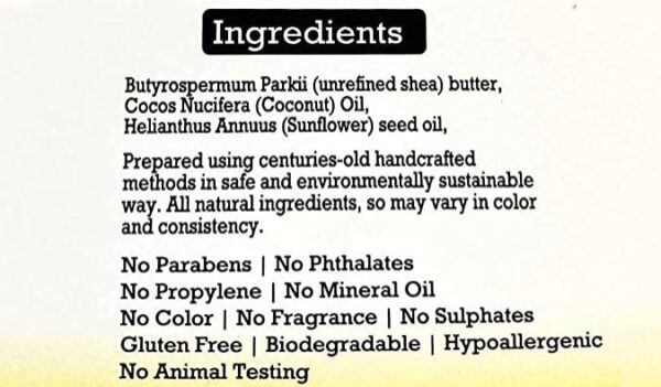 Original – True Shea Unscented 8 oz – Natural Shea Care