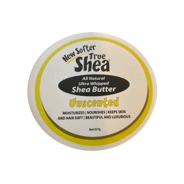True Shea Unscented – 8 oz with Coconut Oil – Natural Shea Care